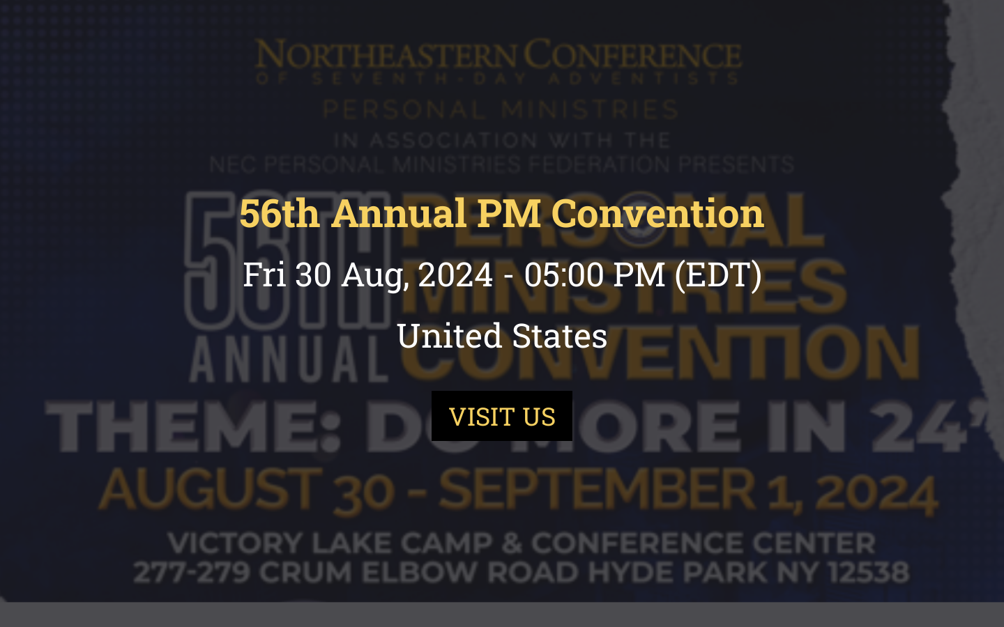 56th Annual PM Convention