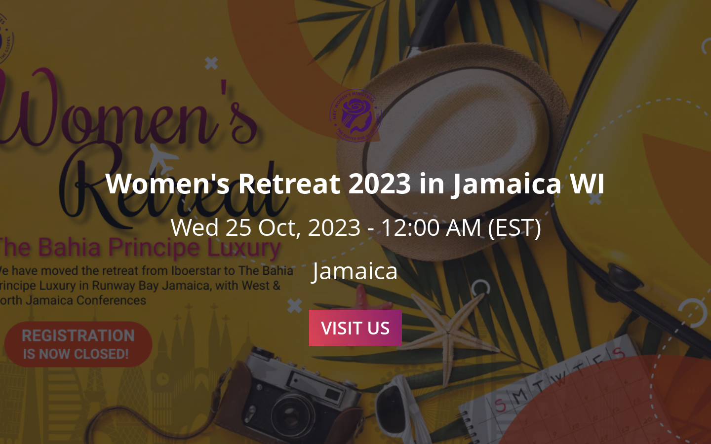 Women's Retreat 2023 in Jamaica WI | Montego Bay | Oct 26